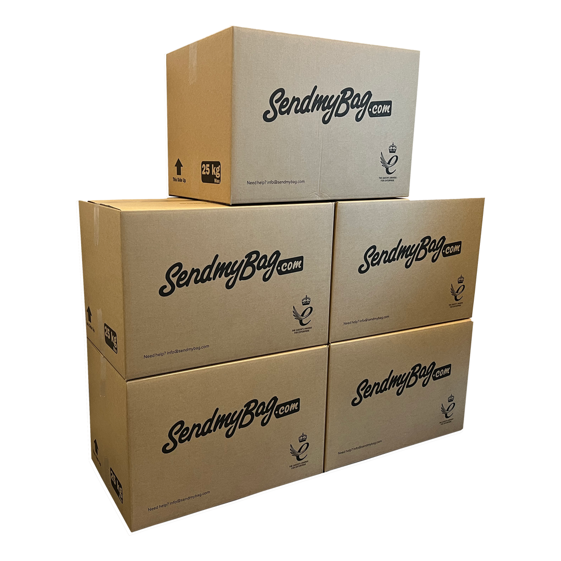 Heavy-Duty Corrugated Boxes for Moving – Up to 25kg Weight Support ...